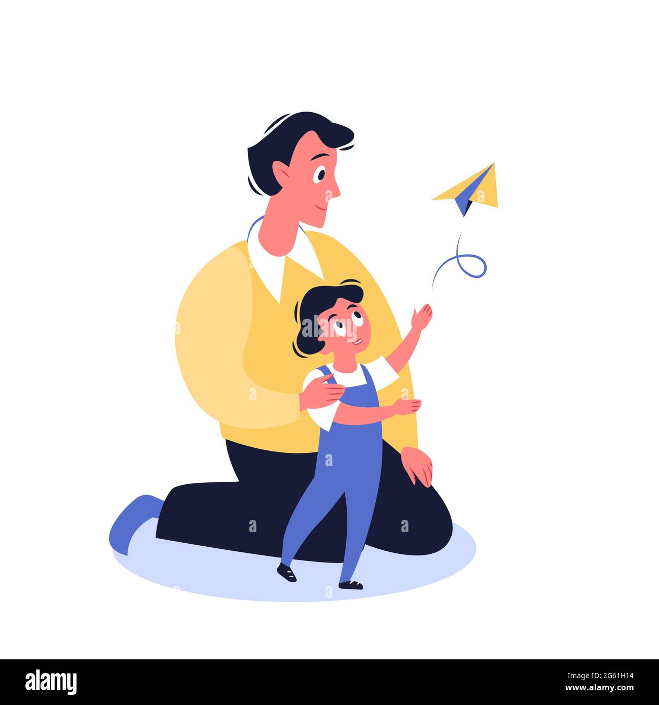 Son daddy Stock Vector Images - Alamy