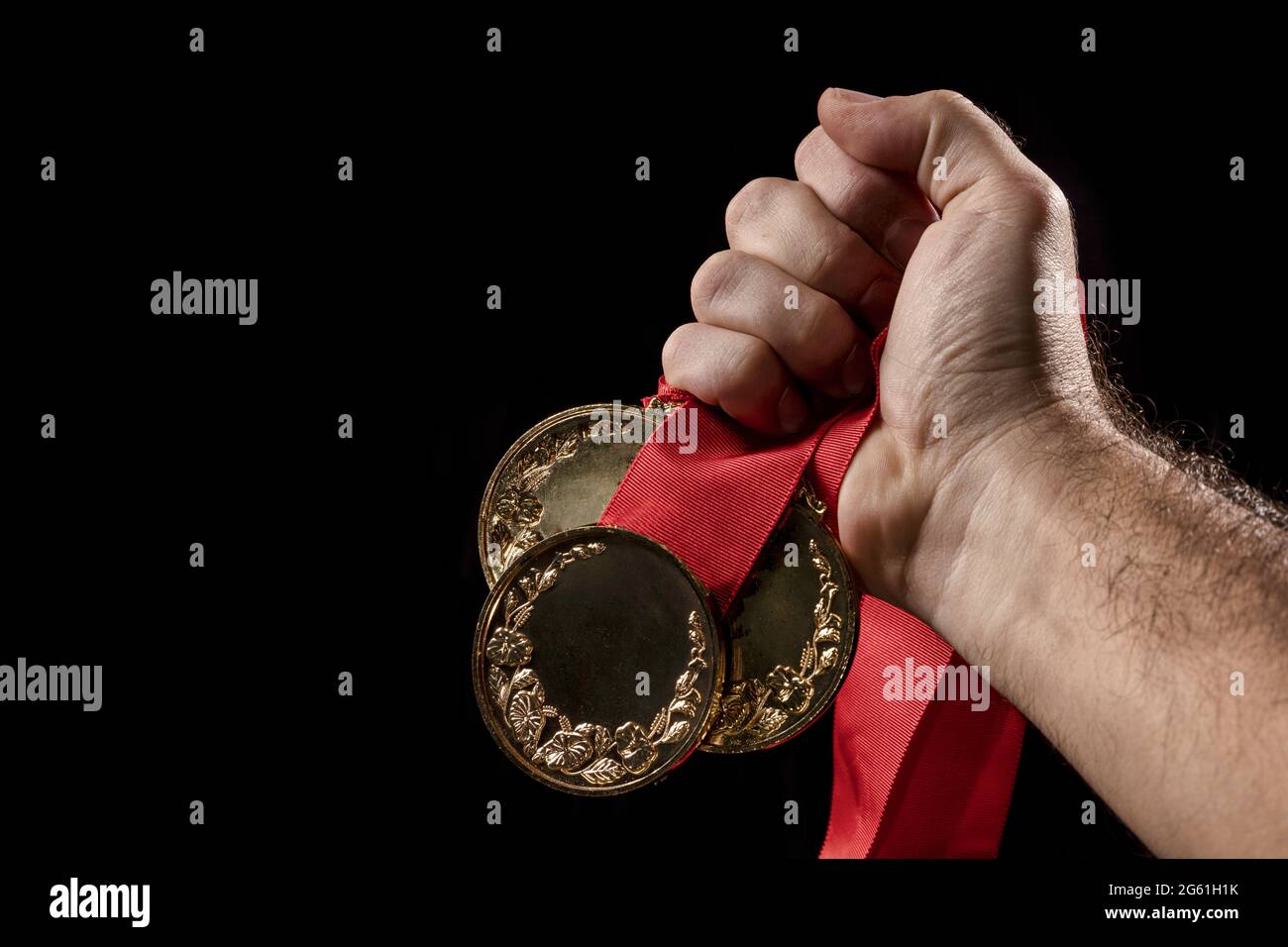 Gold winner competition success hi-res stock photography and images - Alamy