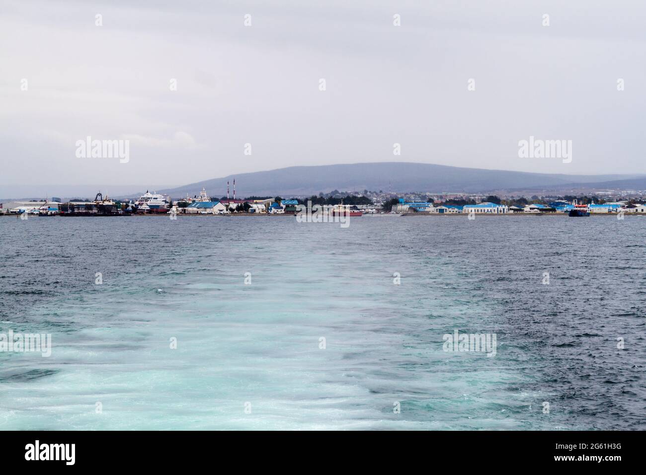 View of Punta Arenas, Chile Stock Photo - Alamy