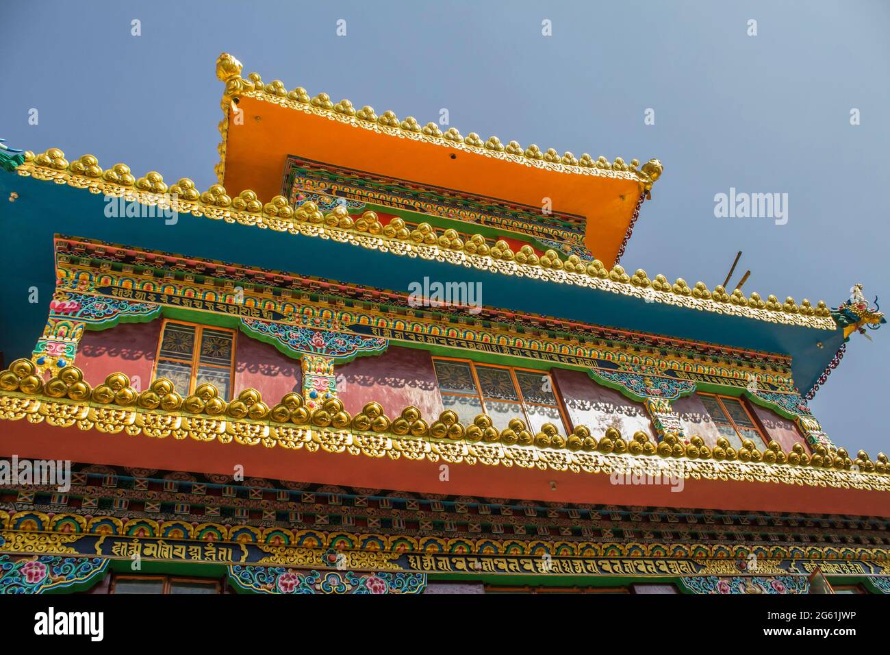 The monastery in Dharamshala, Himachal Stock Photo - Alamy