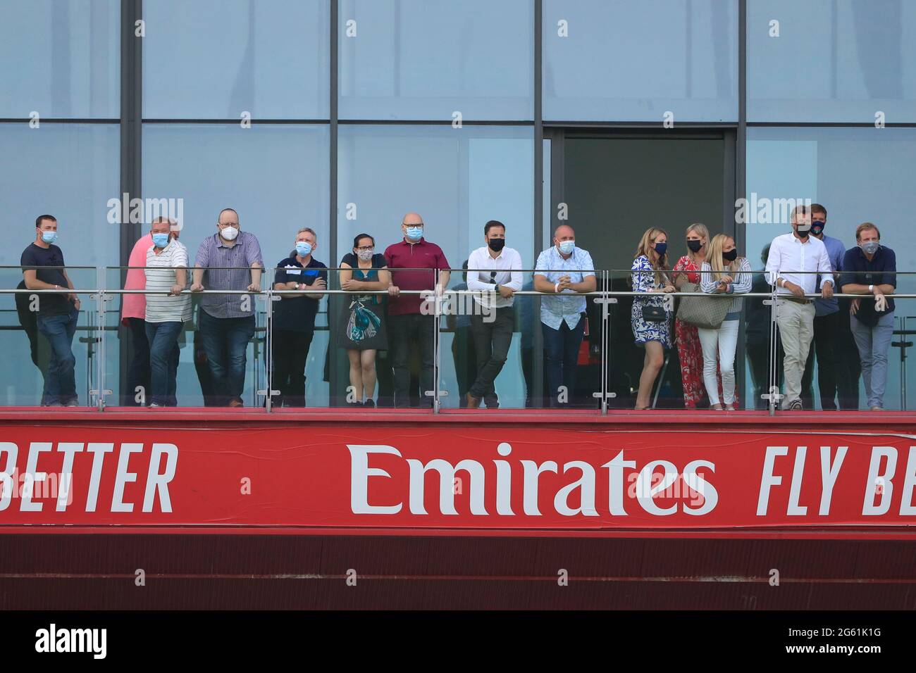 Cricket fans wearing their masks Stock Photo - Alamy