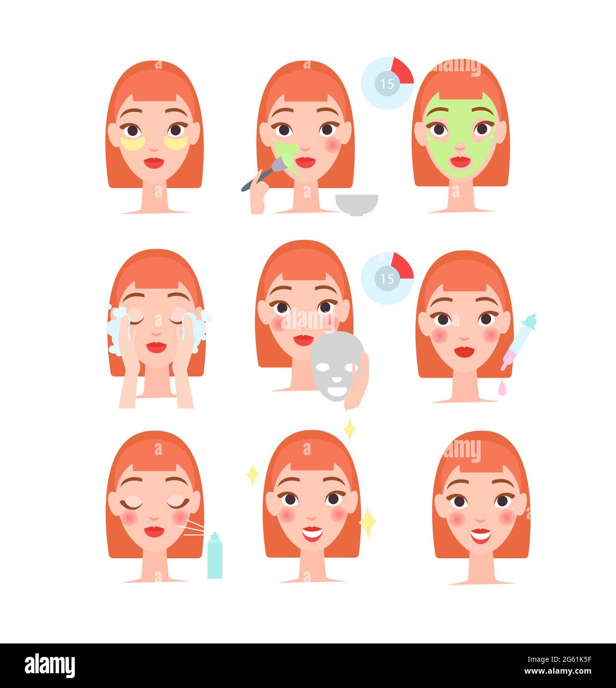 Antiseptic procedures Stock Vector Images - Alamy