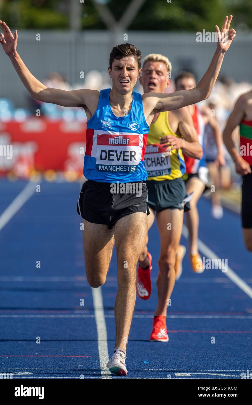 MANCHESTER - ENGLAND 25/27 JUN 21: Patrick Dever and Andrew Butchart ...
