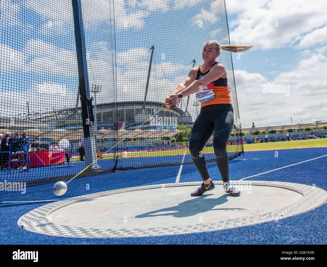 MANCHESTER - ENGLAND 25/27 JUN 21: Kayleigh Presswell competing in the ...