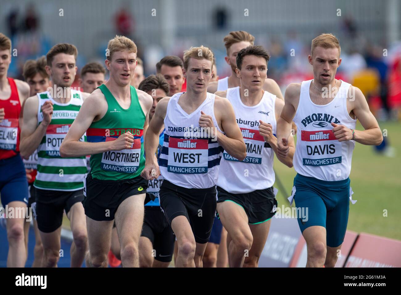 MANCHESTER - ENGLAND 25/27 JUN 21: James West and Archie Davis ...