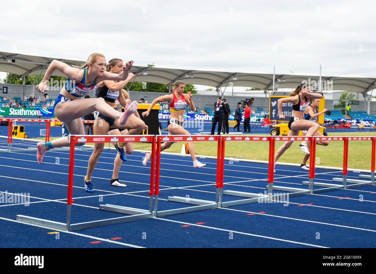 MANCHESTER - ENGLAND 25/27 JUN 21: Emily Tyrrell competing in the ...