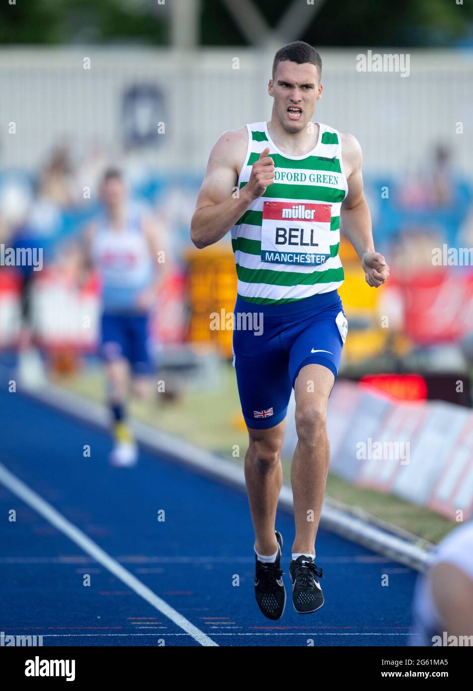 MANCHESTER - ENGLAND 25/27 JUN 21: Howard Bell competing in the ...
