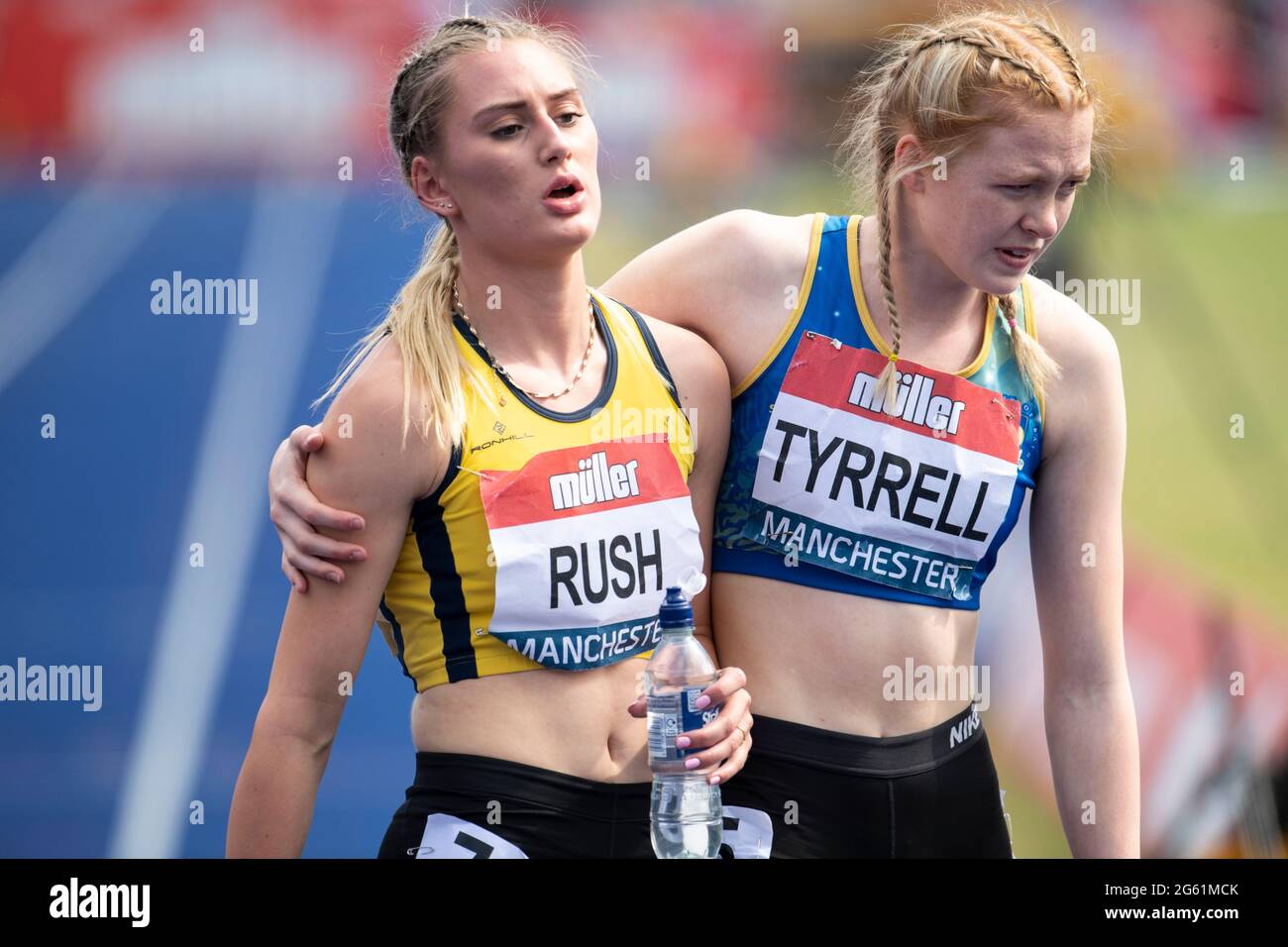 MANCHESTER - ENGLAND 25/27 JUN 21: Ella Rush and Emily Tyrrell ...