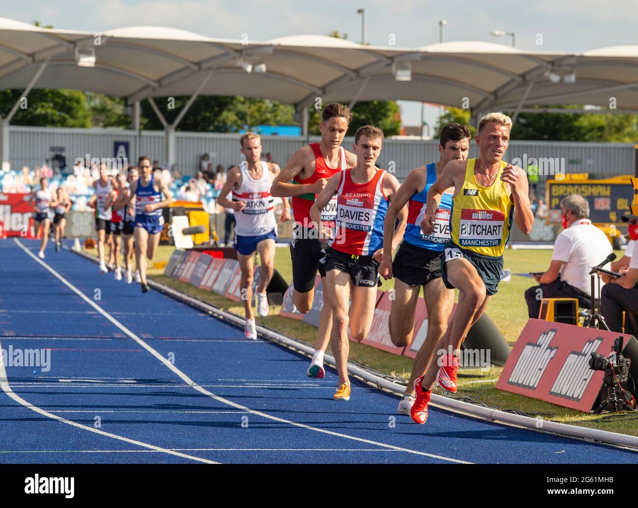 MANCHESTER - ENGLAND 25/27 JUN 21: Andrew Butchart competing in the ...