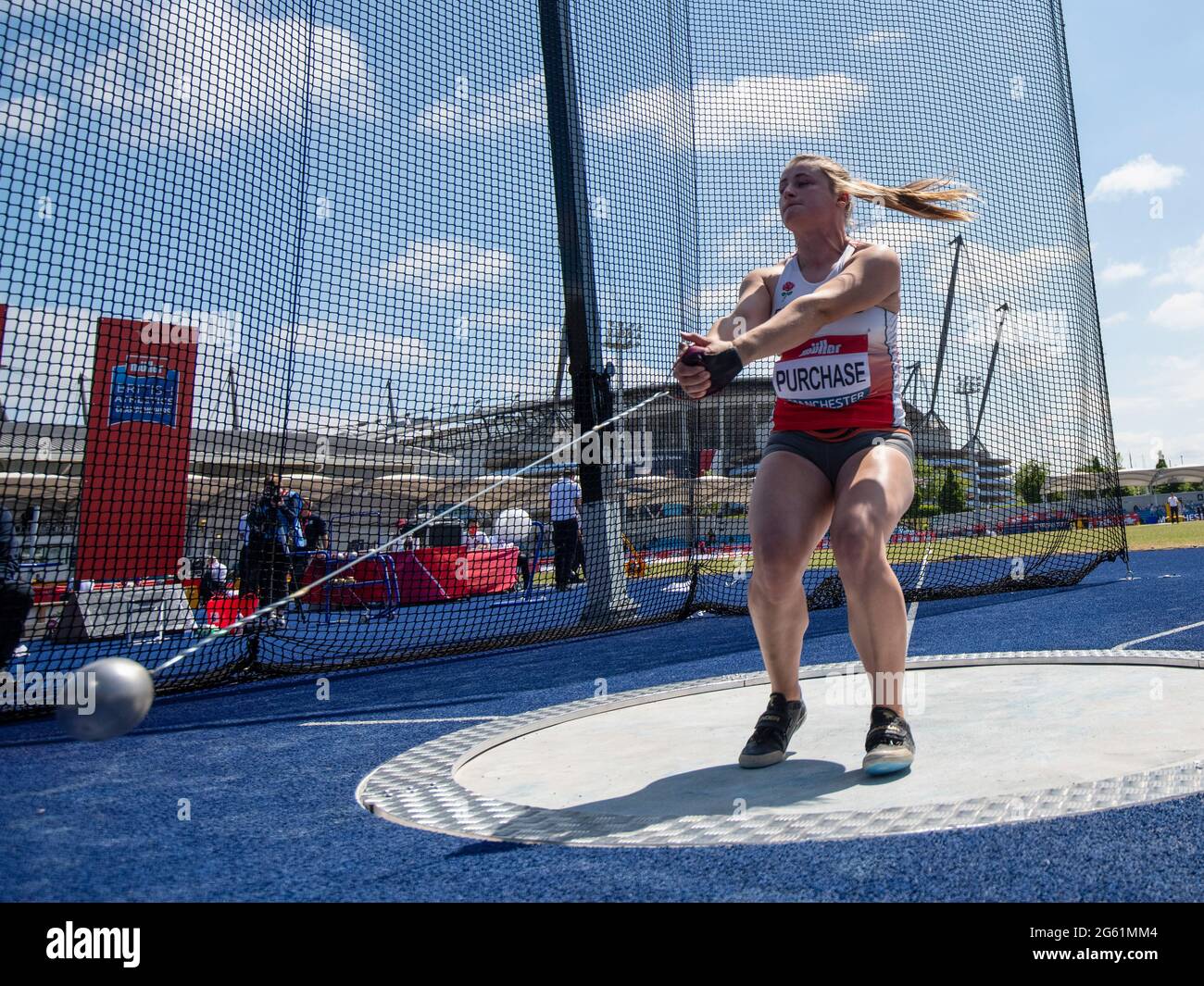 MANCHESTER - ENGLAND 25/27 JUN 21: Anna Purchase competing in the ...