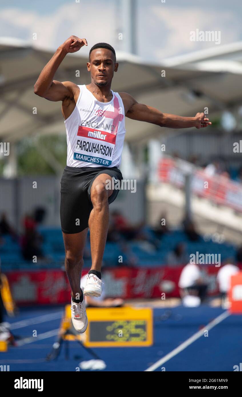MANCHESTER - ENGLAND 25/27 JUN 21: Alex Farquharson competing in the ...