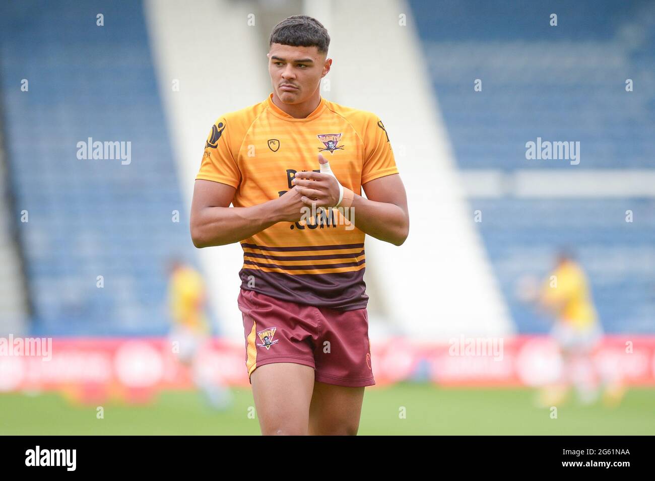 Huddersfield, England - 1 July 2021 - Huddersfield Giants Will Pryce ...