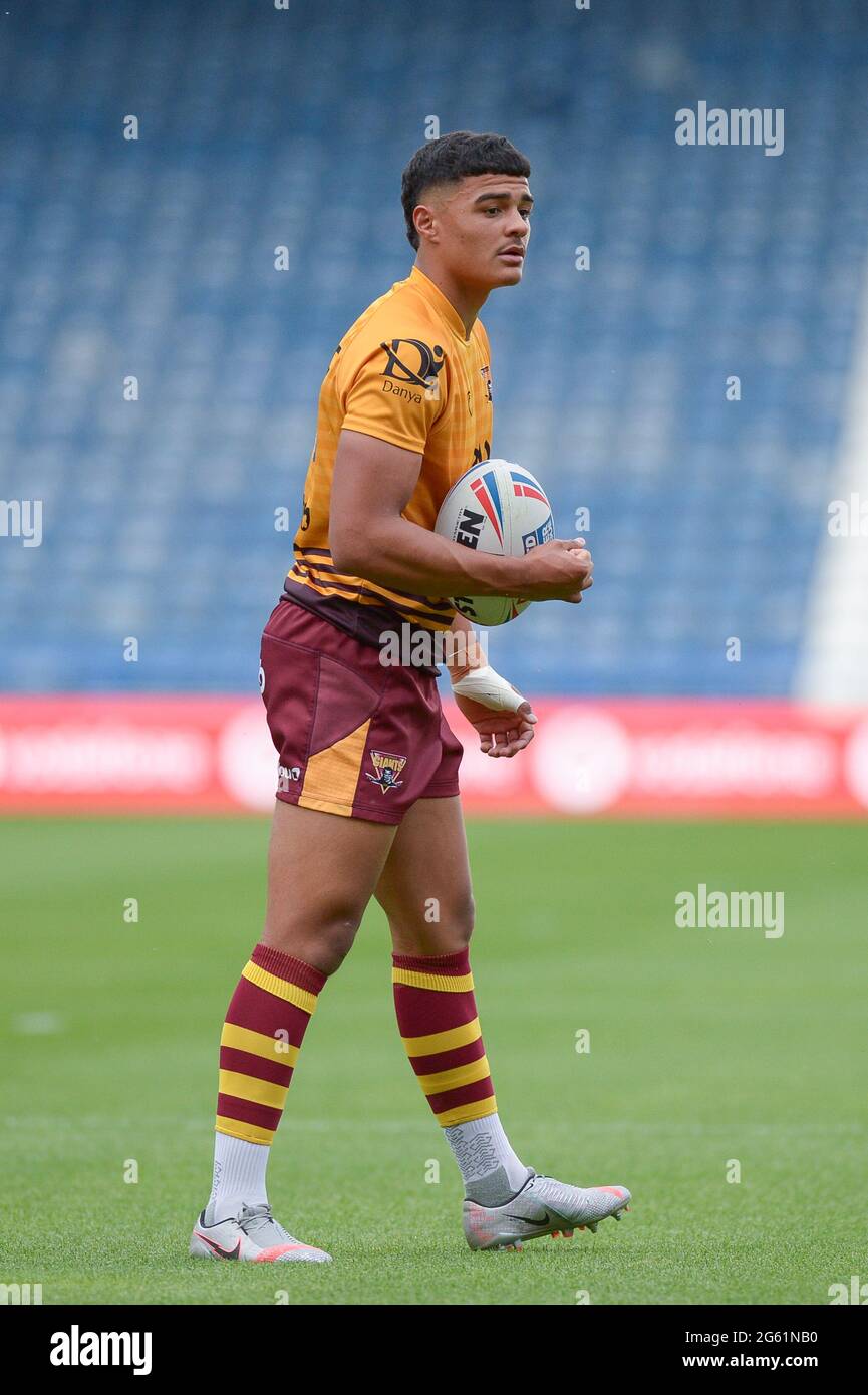 Huddersfield, England - 1 July 2021 - Huddersfield Giants Will Pryce ...