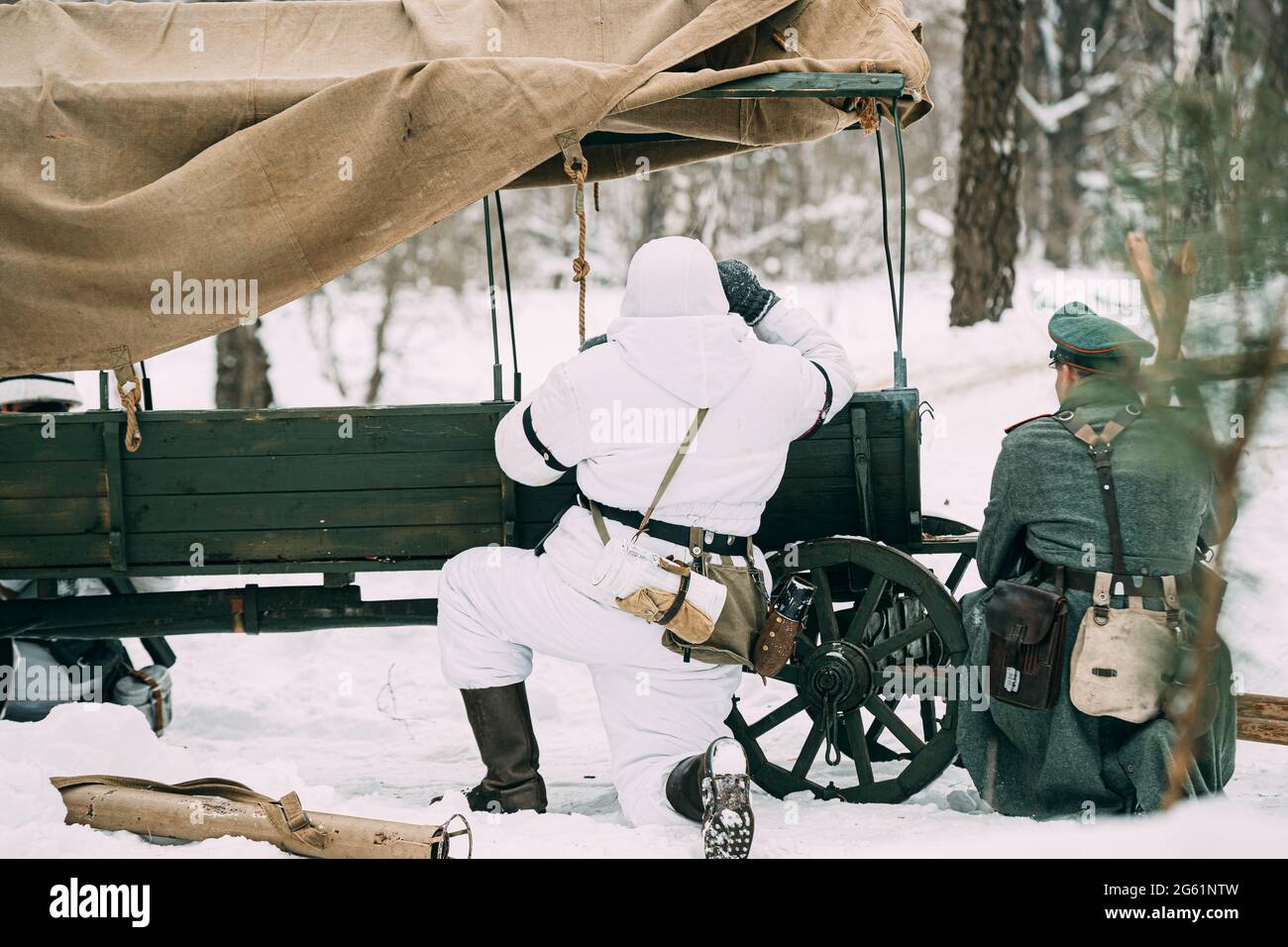 Wehrmacht re enactment infantry uniform hi-res stock photography and ...
