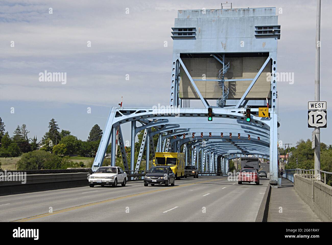 LEWISTON/IDAHO STATE/USA-Blue Snake river bridge 19 2014 (Photo by ...