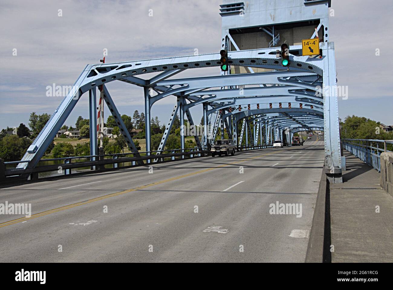 LEWISTON/IDAHO STATE/USA-Blue Snake river bridge 19 2014 (Photo by ...