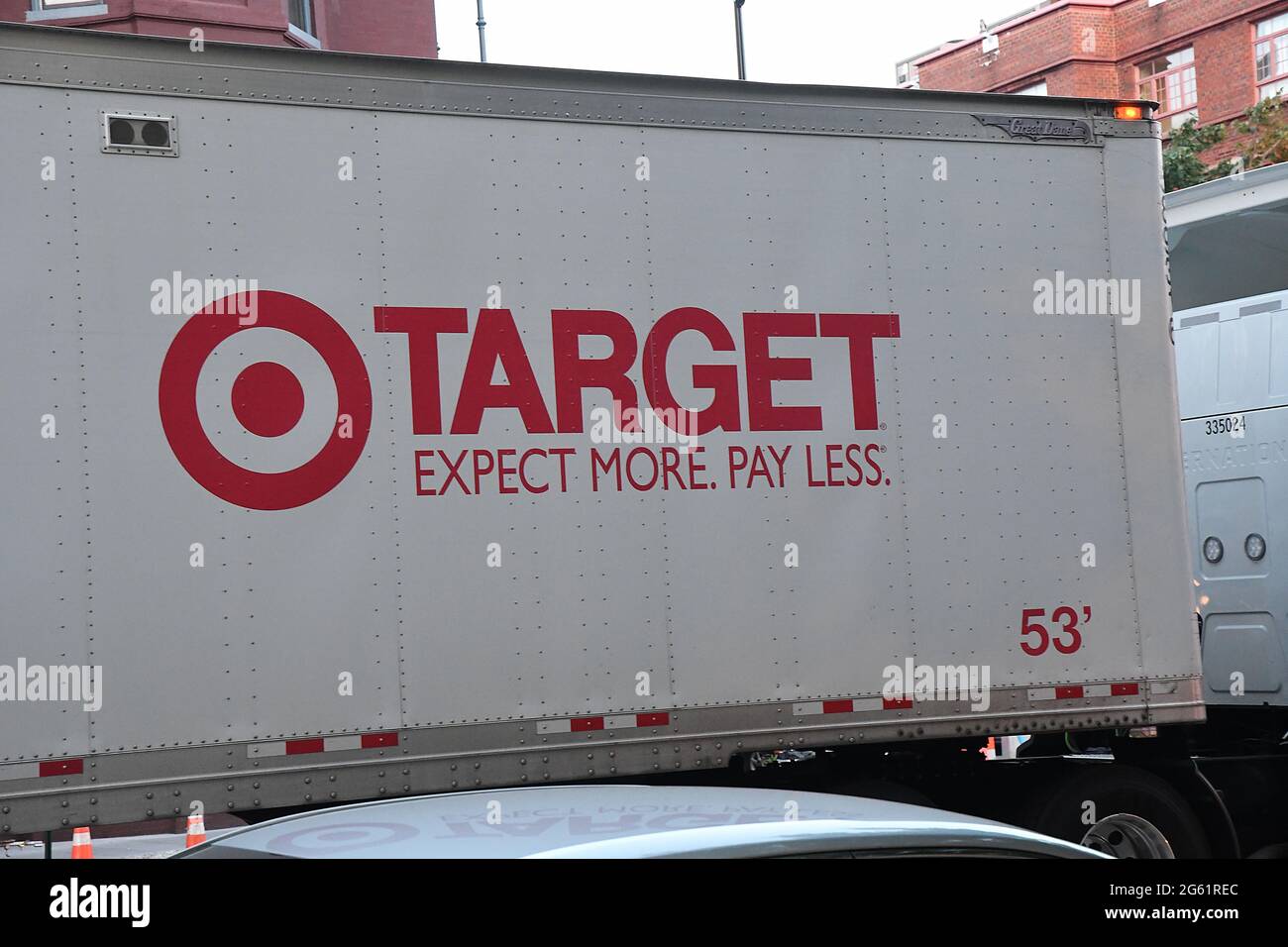 Washington DC / District of columbia /USA / 4. May 2019/Target store's ...