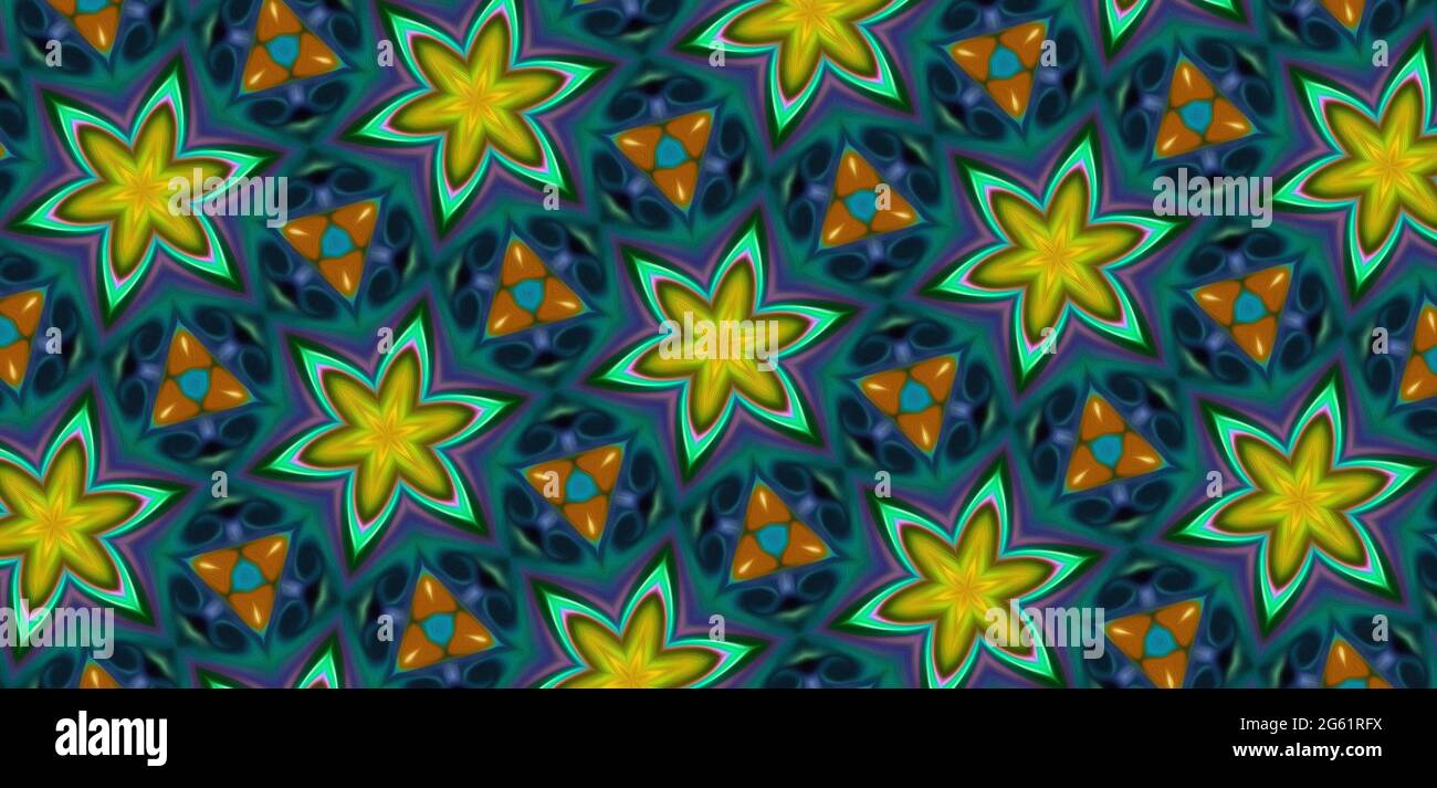 Abstract Wallpaper Multi Color Texture Floral Ornament Repetitive ...