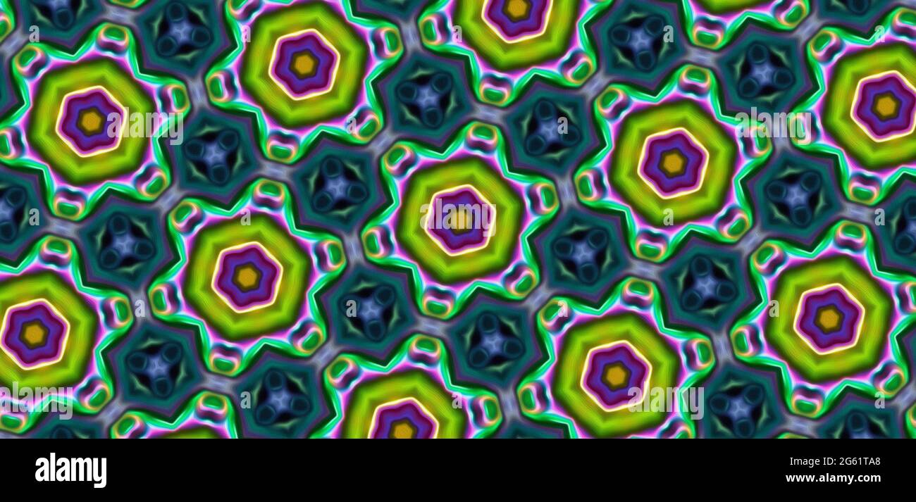 Abstract Wallpaper Multi Color Texture Floral Ornament Repetitive ...