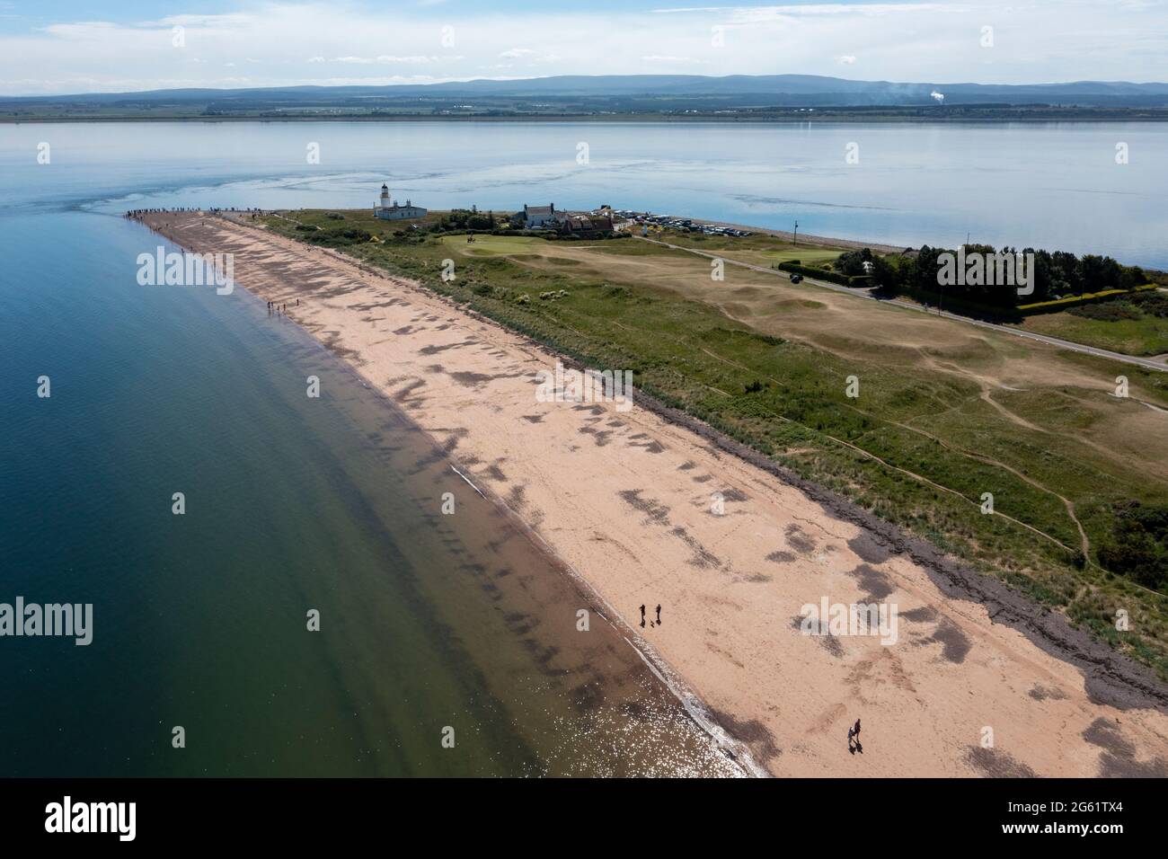 Aerial view chanonry point hi-res stock photography and images - Alamy
