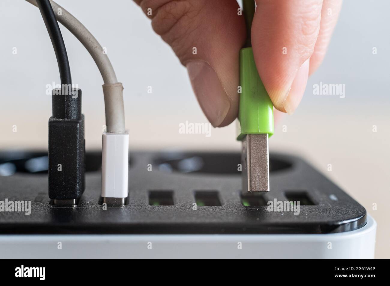 Multiport cord hi-res stock photography and images - Alamy