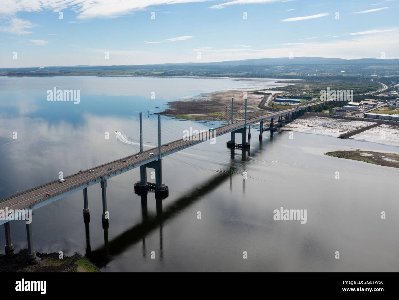 Drone view inverness hi-res stock photography and images - Alamy