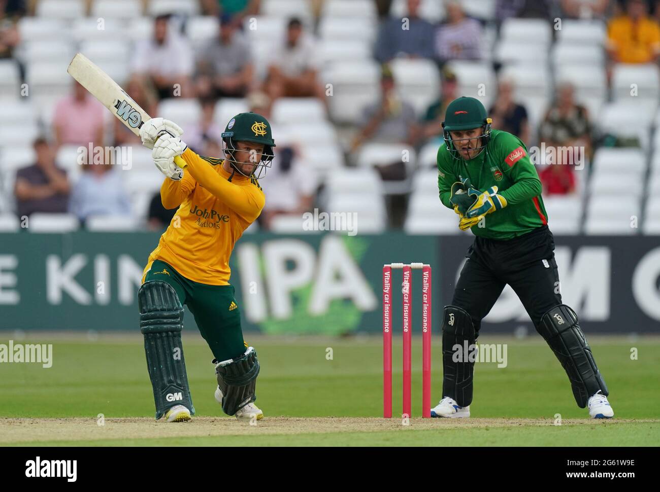 Notts Outlaws' Ben Duckett during the Vitality Blast T20 match at Trent ...