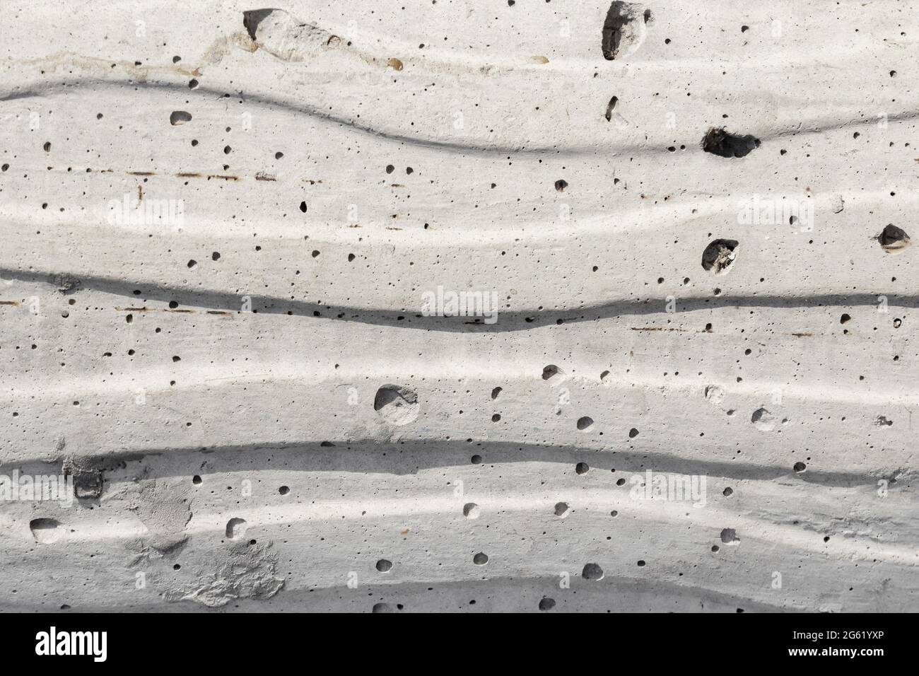 Concrete wall with wavy structure hi-res stock photography and images ...