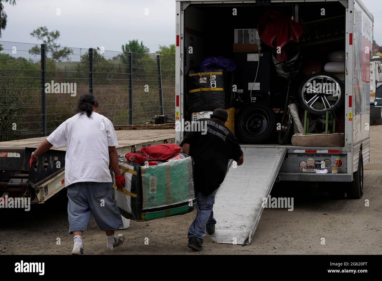 U Haul Truck High Resolution Stock Photography and Images - Alamy