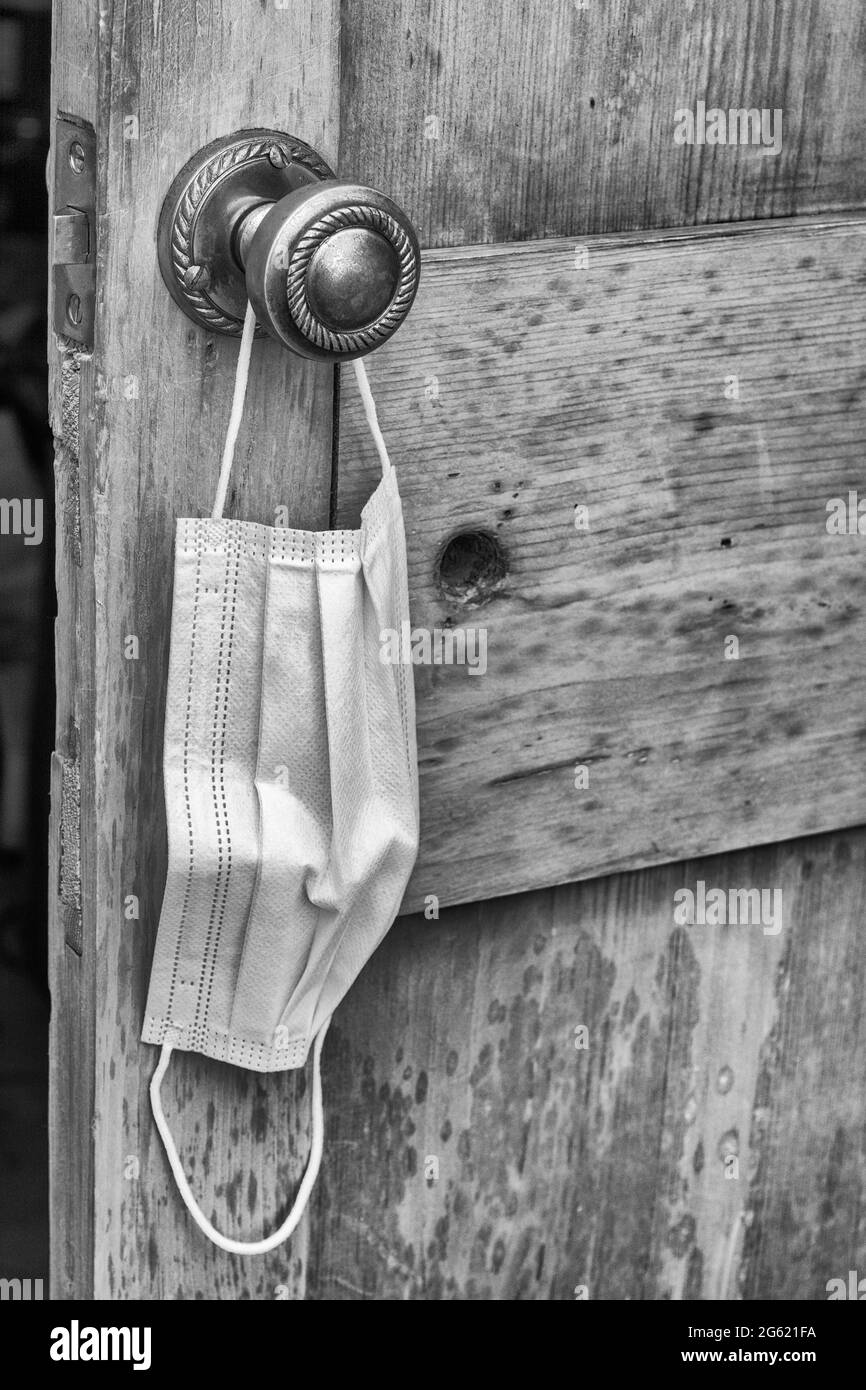 No to mandatory masks Black and White Stock Photos & Images - Alamy