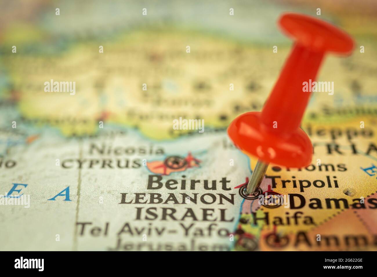 Lebanon political map capital beirut hi-res stock photography and ...