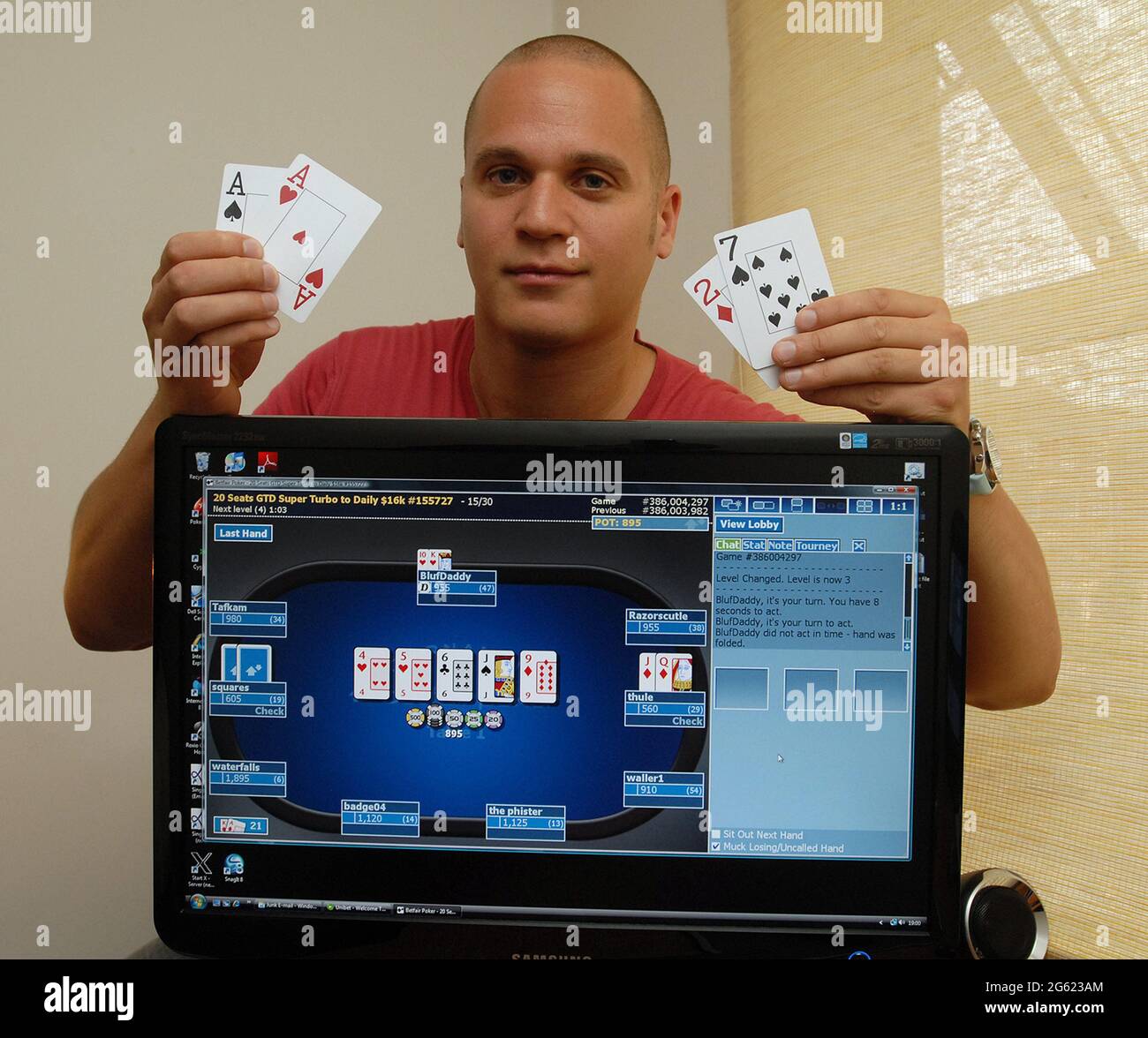 MARC COUPAR FROM BRIGHTON WHO GAVE UP HIS JOB TO PLAY POKER ON THE ...