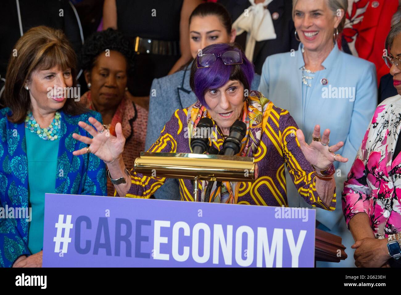 United States Representative Rosa DeLauro (Democrat of Connecticut ...