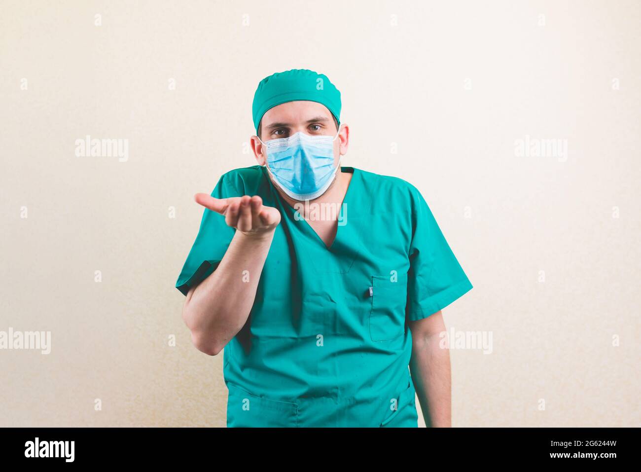 Empty medical white coat isolated hi-res stock photography and images ...