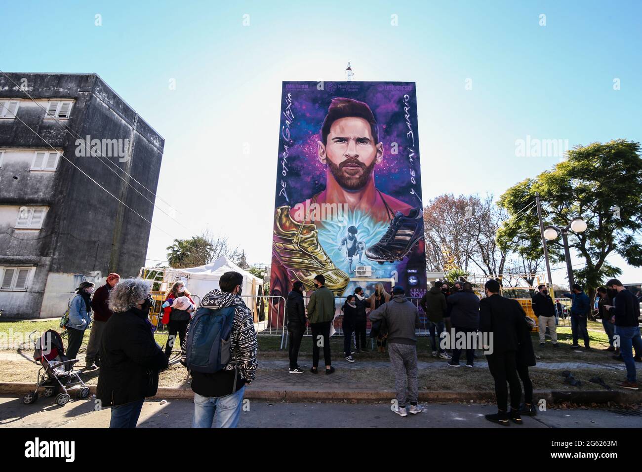 Lionel messi rosario hi-res stock photography and images - Alamy