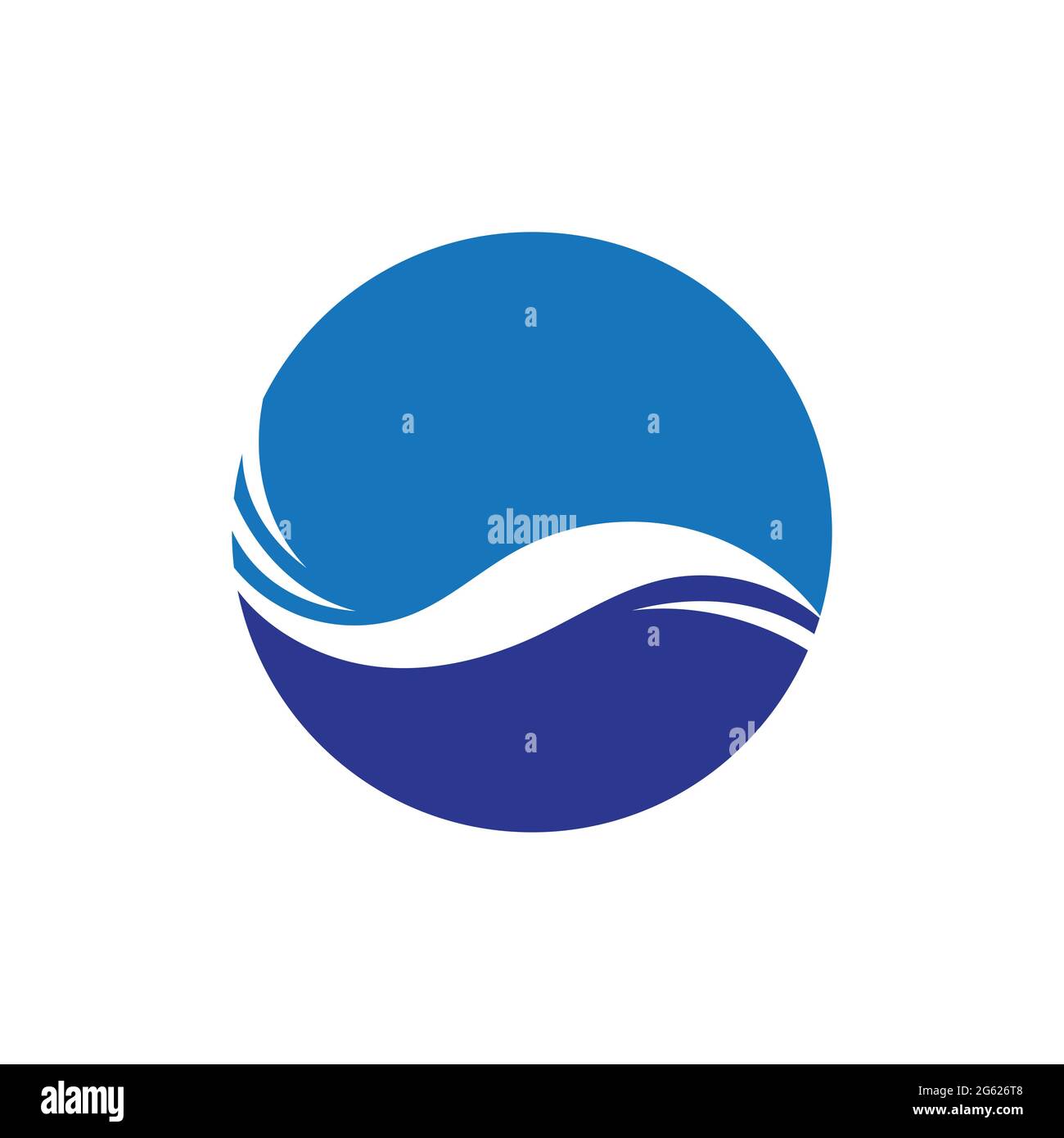 illustration of Water wave logo vector design Stock Vector Image & Art ...