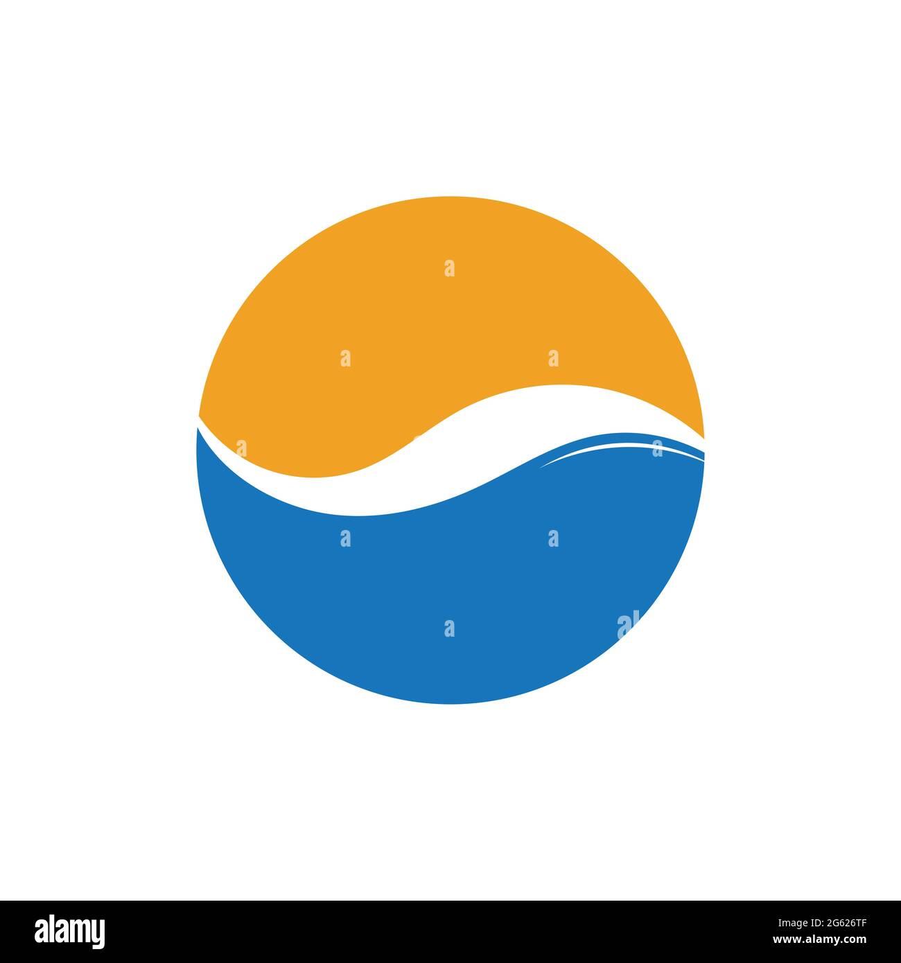 illustration of Water wave logo vector design Stock Vector Image & Art ...