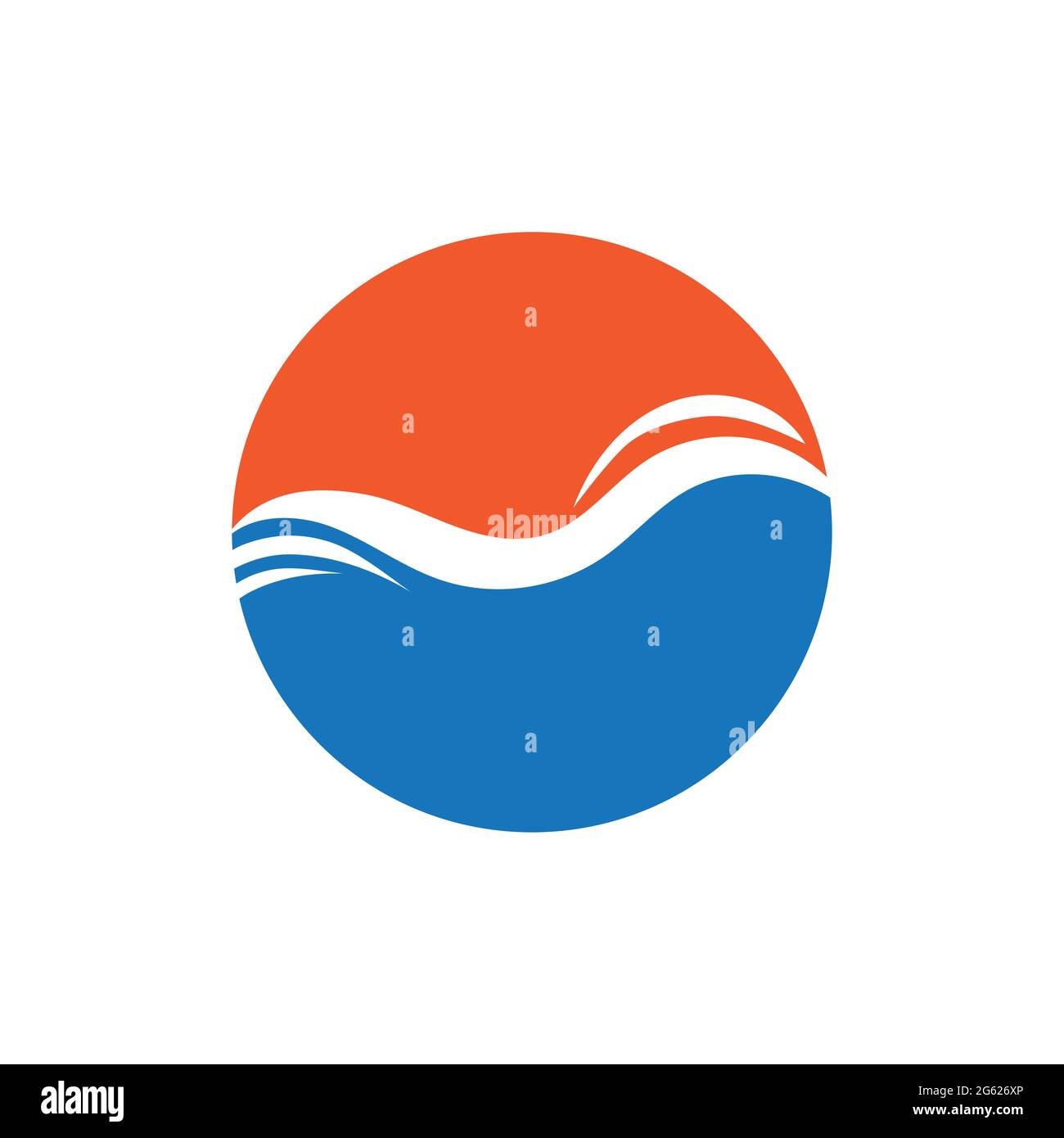 illustration of Water wave logo vector design Stock Vector Image & Art ...