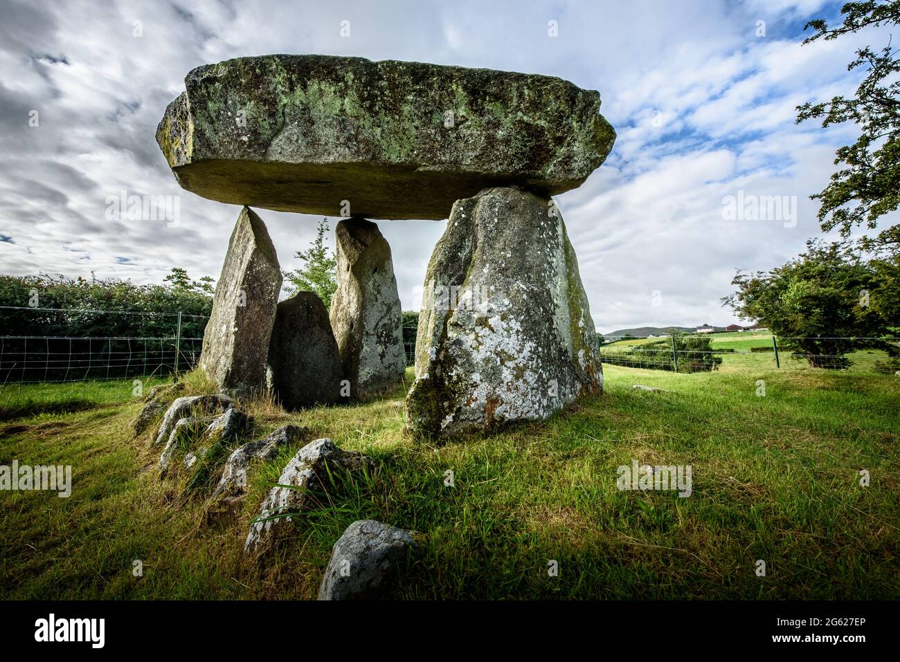 Ballykeel dolmen hi-res stock photography and images - Alamy