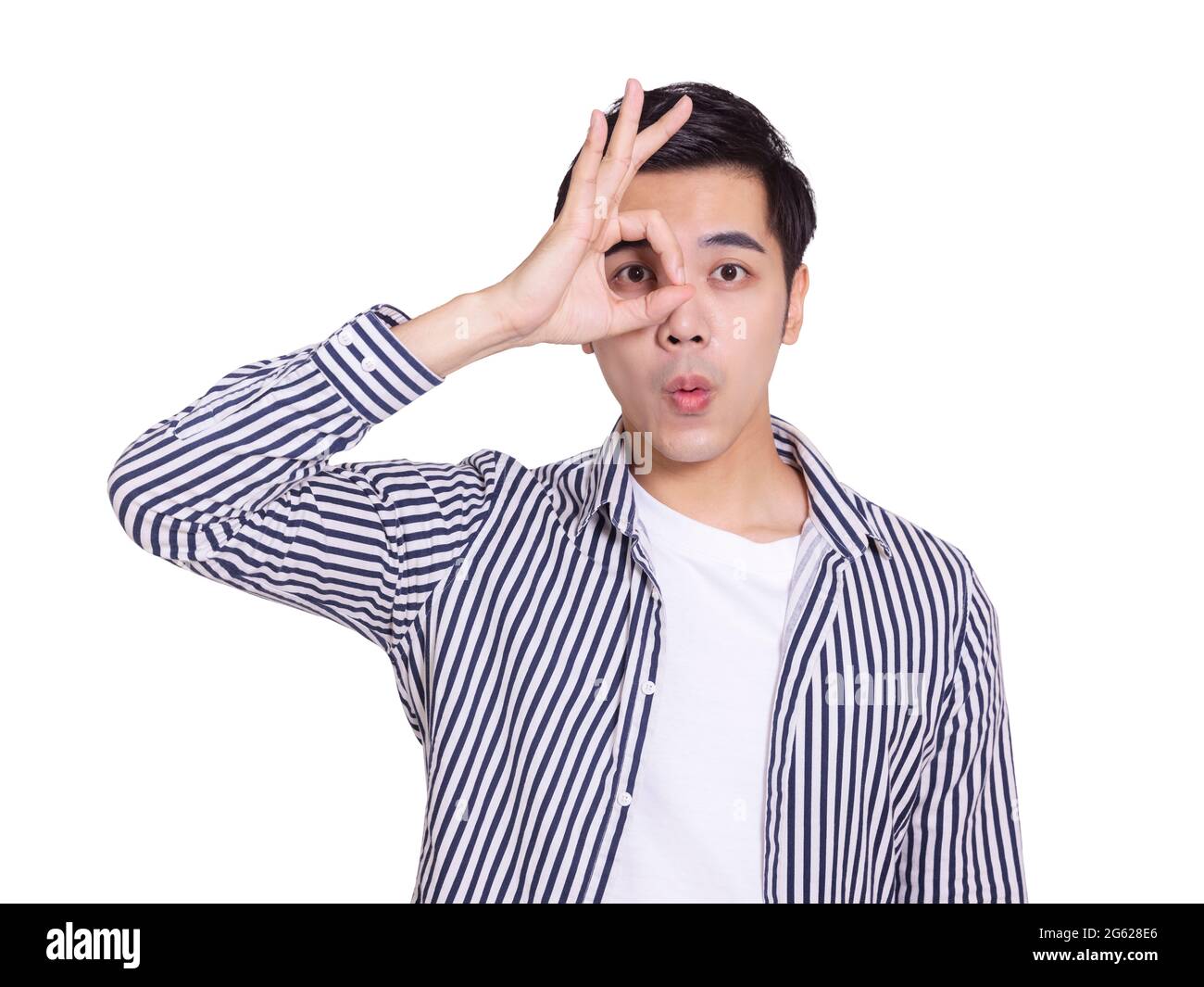 Man eyes through hi-res stock photography and images - Alamy