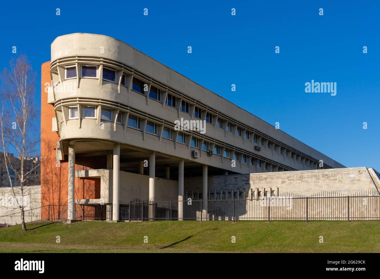 Russian Center for Robotics and Technical Cybernetics side construction ...