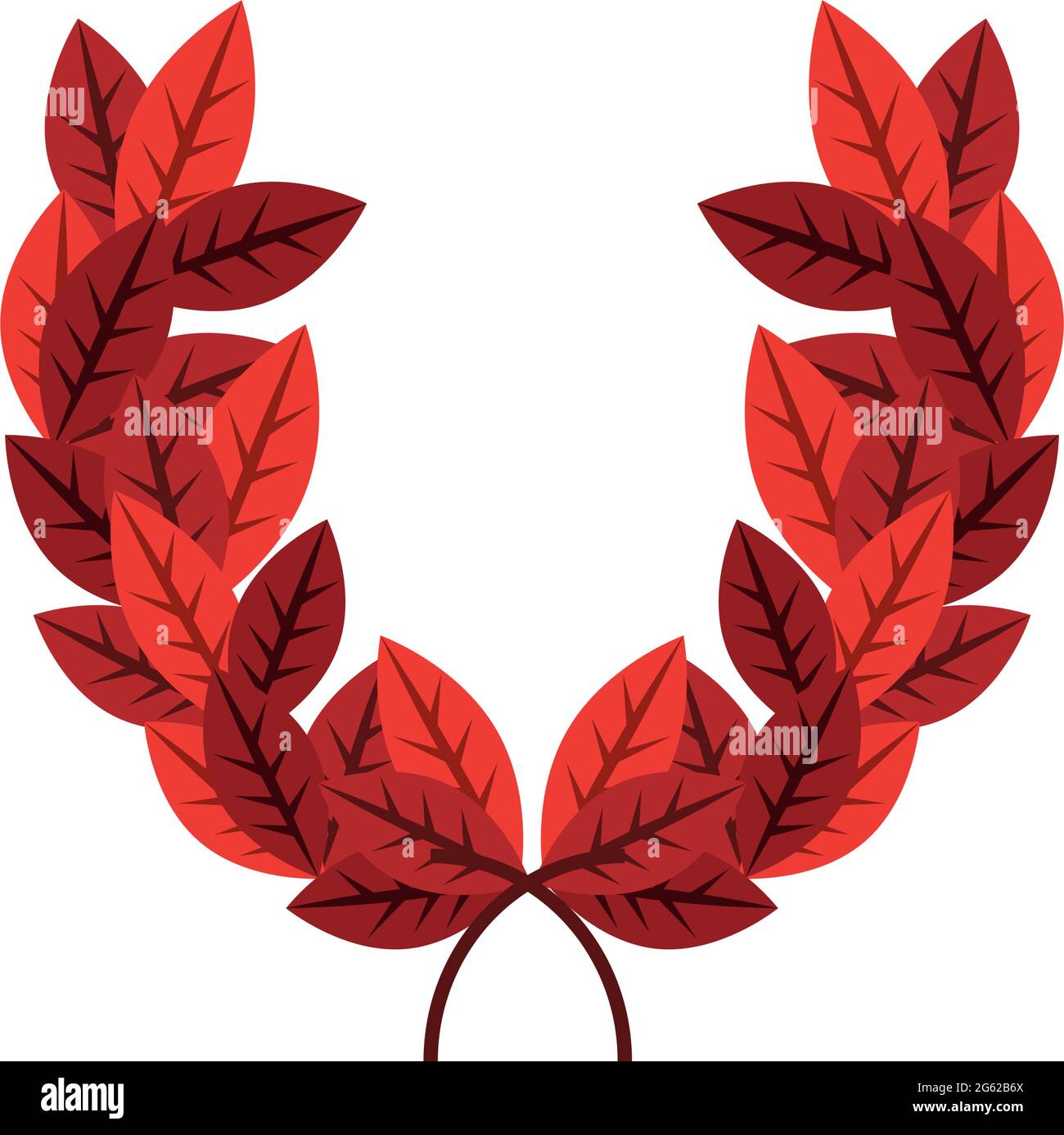 laurel wreath emblem Stock Vector Image & Art - Alamy