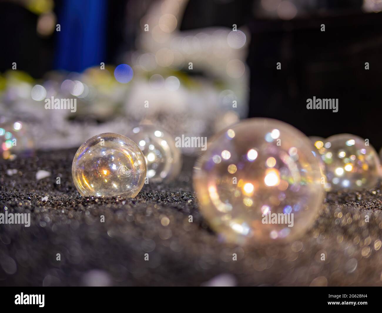 Close up shot of glass ball at Taipei, Taiwan Stock Photo - Alamy