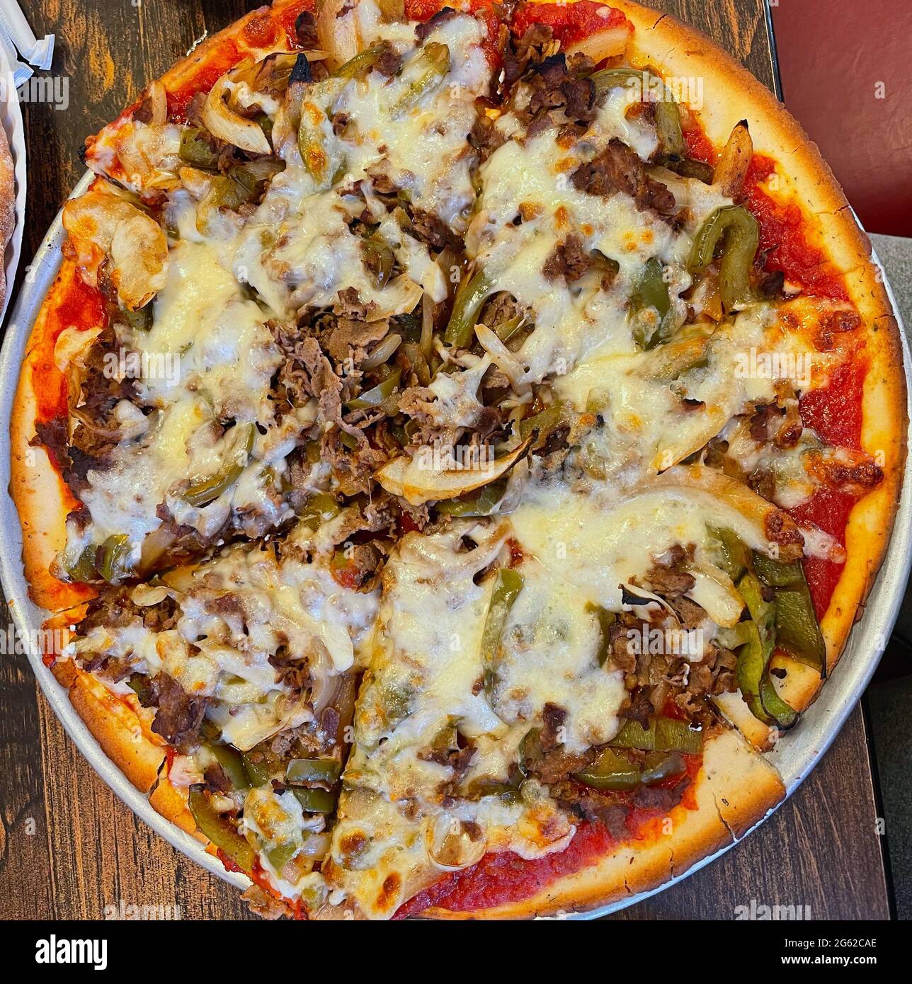 Pizza cheese, and meat hi-res stock photography and images - Alamy