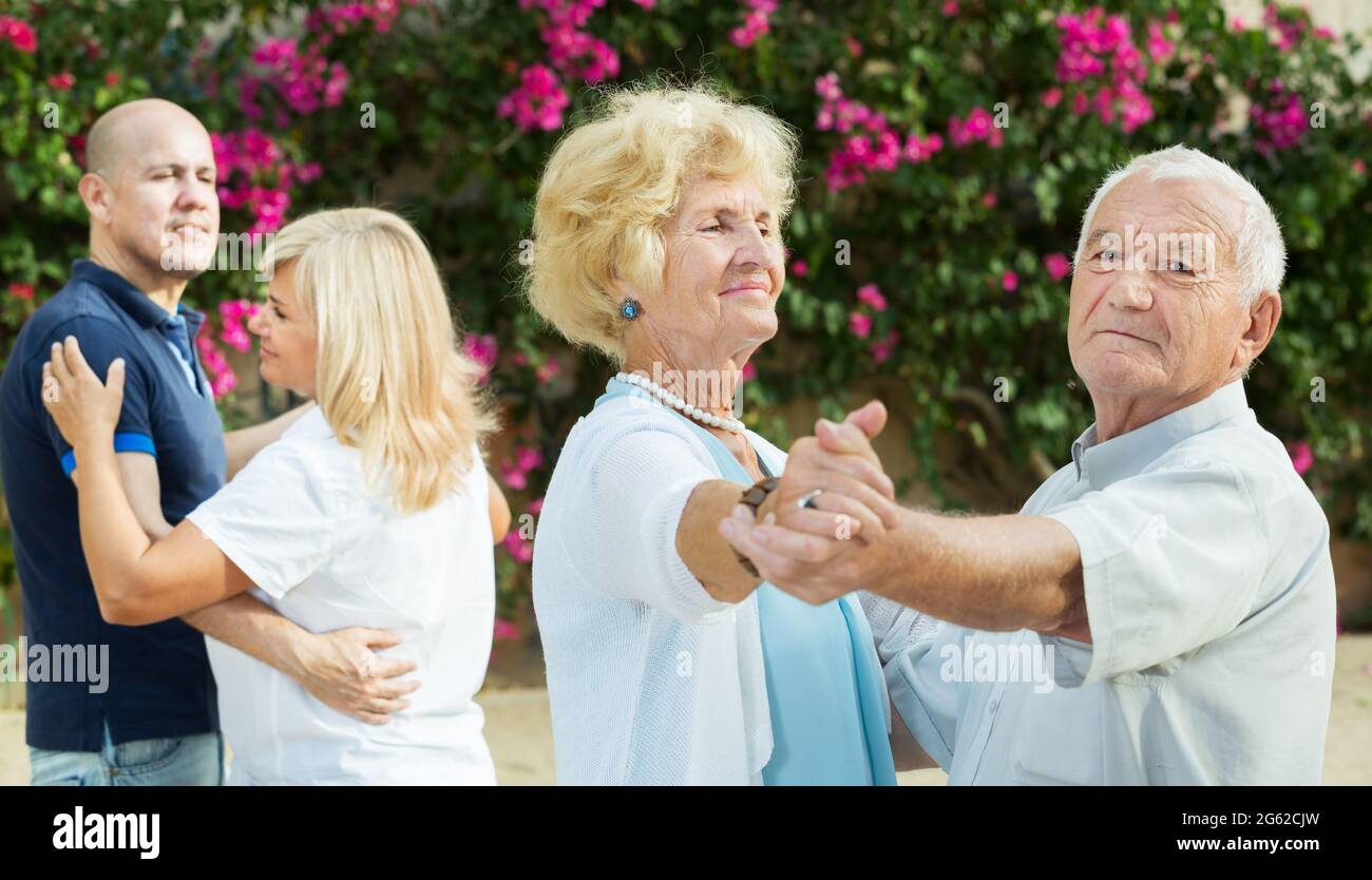 Older Women Dancing High Resolution Stock Photography and Images - Alamy