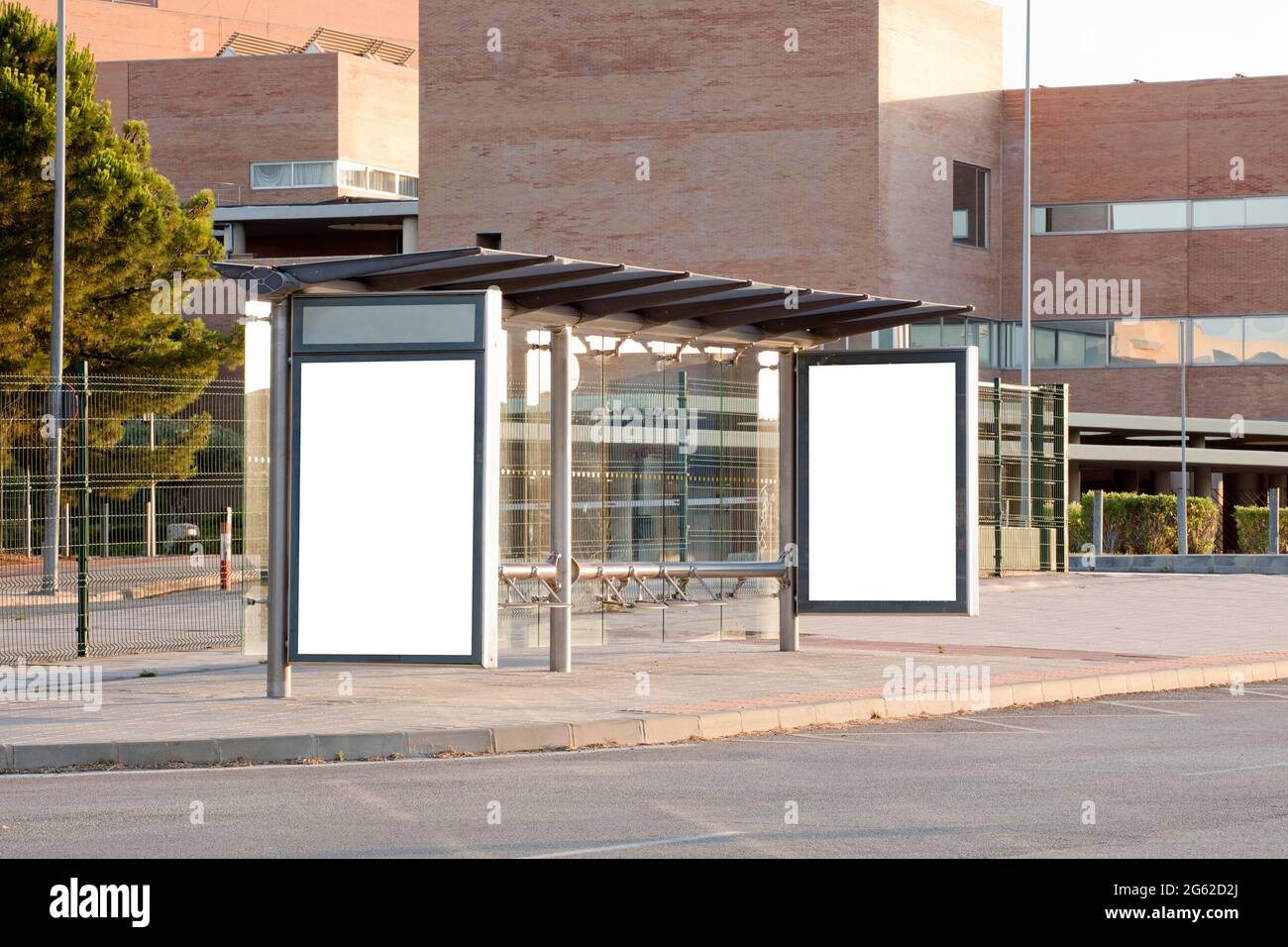 Blank bus side advertising template hi-res stock photography and images ...