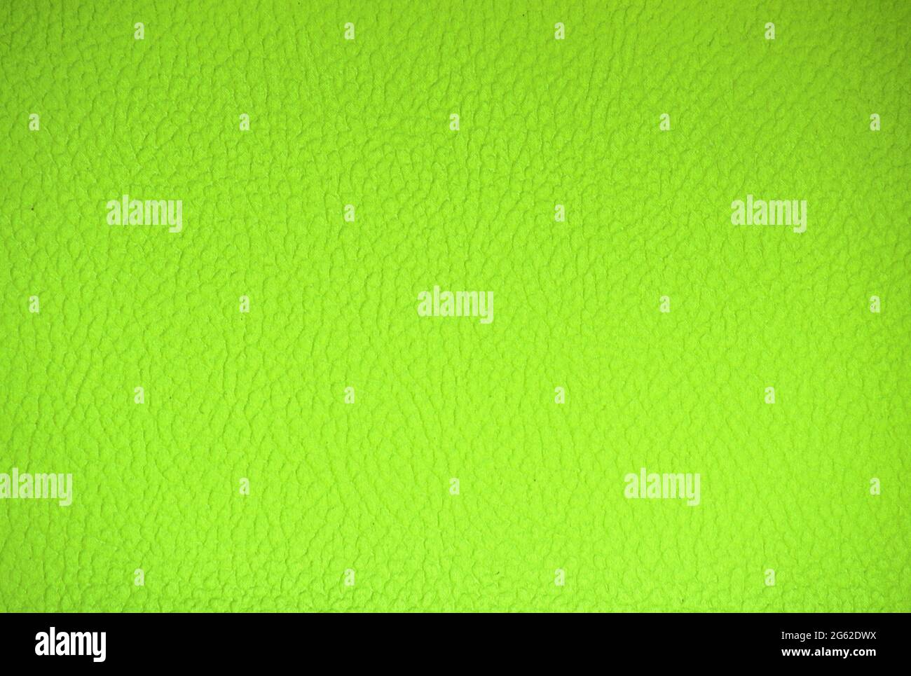 Fragment of genuine leather, quality workmanship, painted in acid green ...