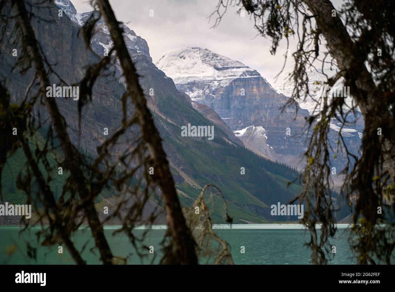 Lake Louise Canada. Lake Louise is a glacier fed, turquoise lake in ...