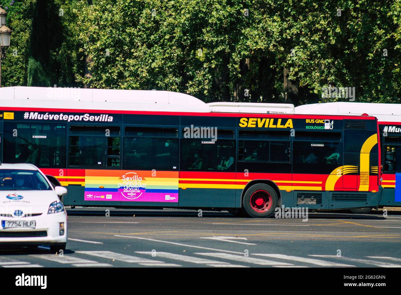 Seville bus station hi-res stock photography and images - Alamy
