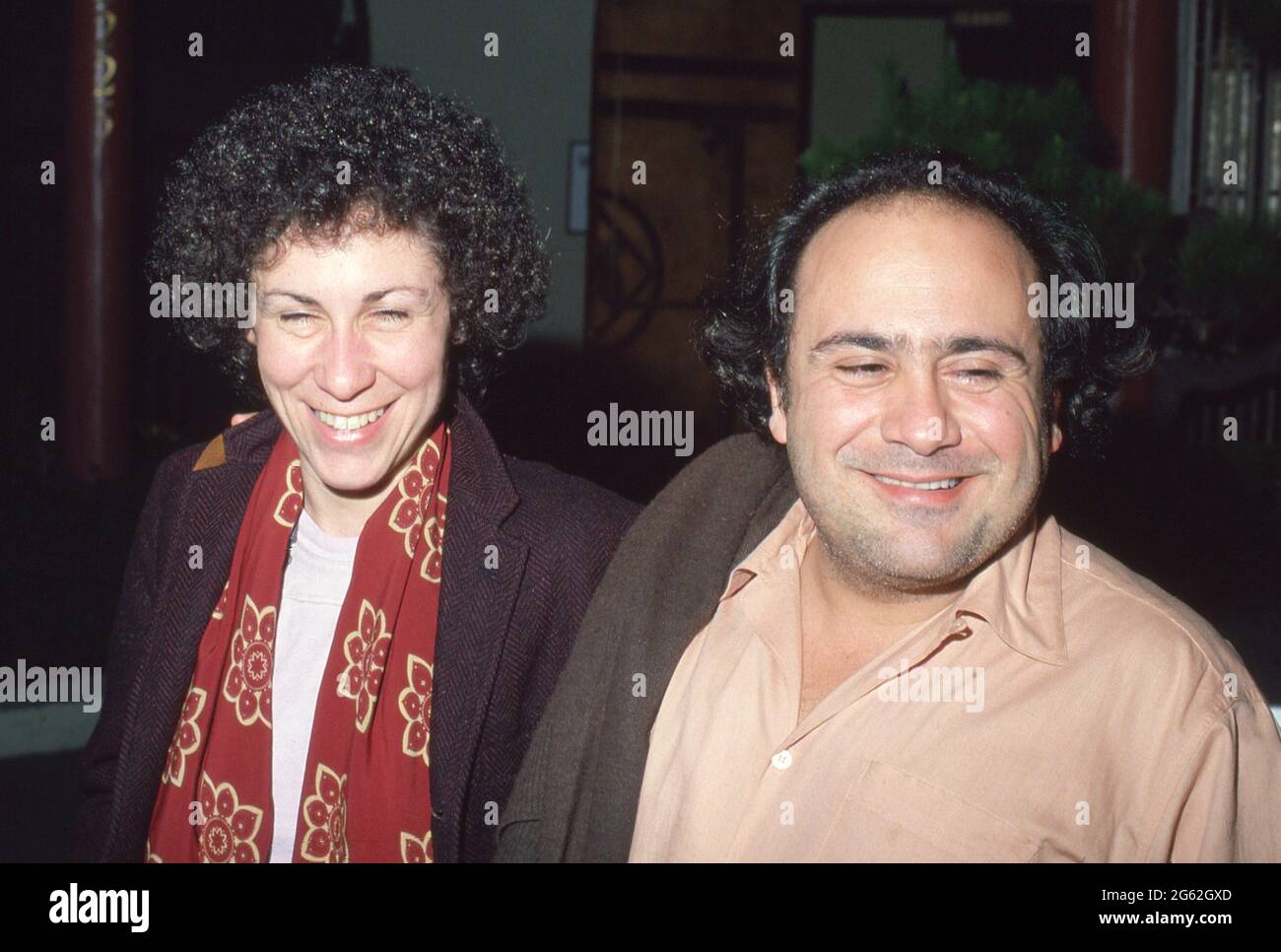 Rhea Perlman and Danny DeVito Circa 1980's Credit: Ralph Dominguez ...